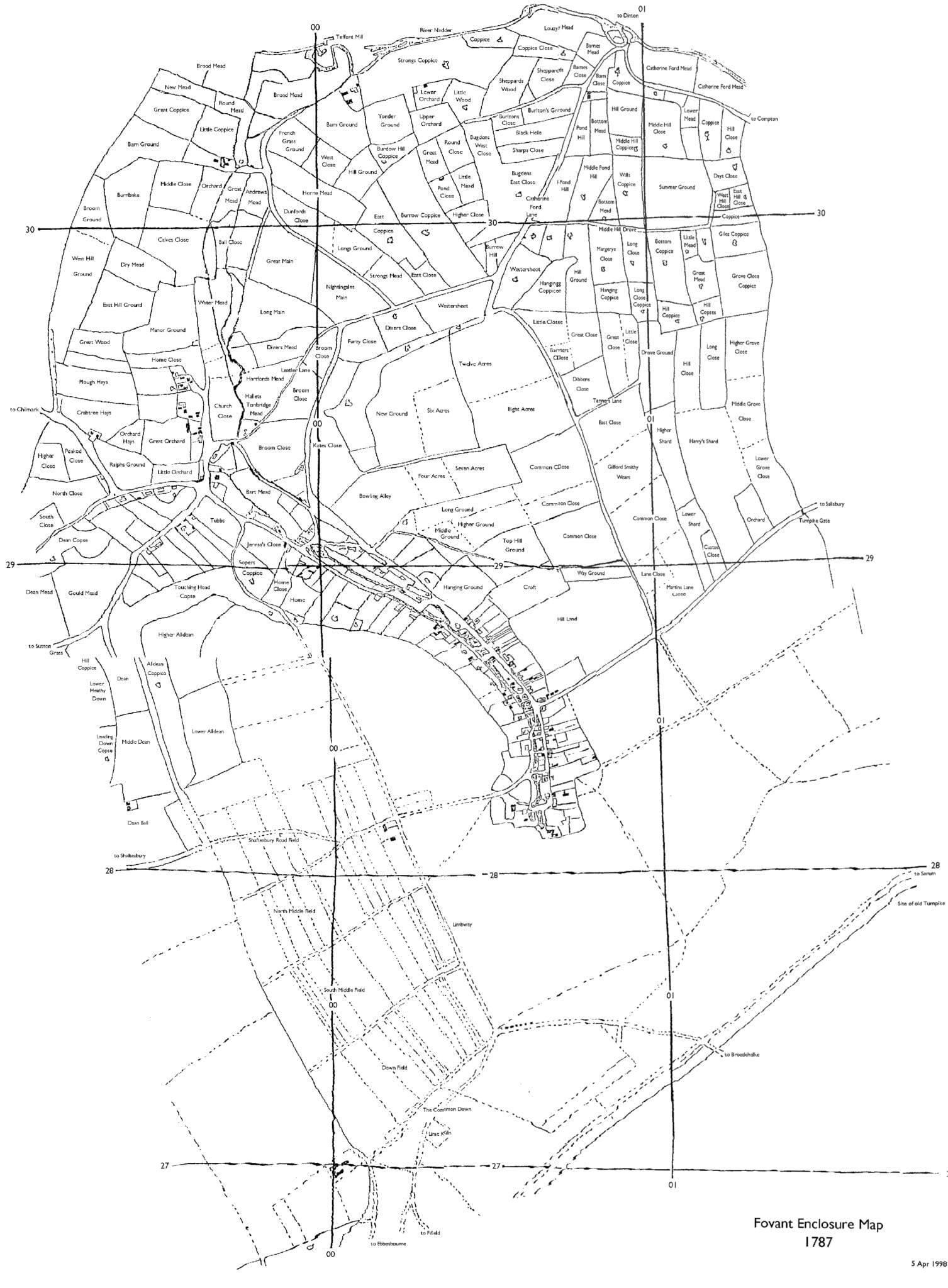 Enclosures - Fovant History Interest Group
